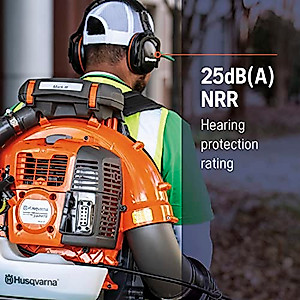 Husqvarna 531300089 Professional Headband Hearing Protectors Black