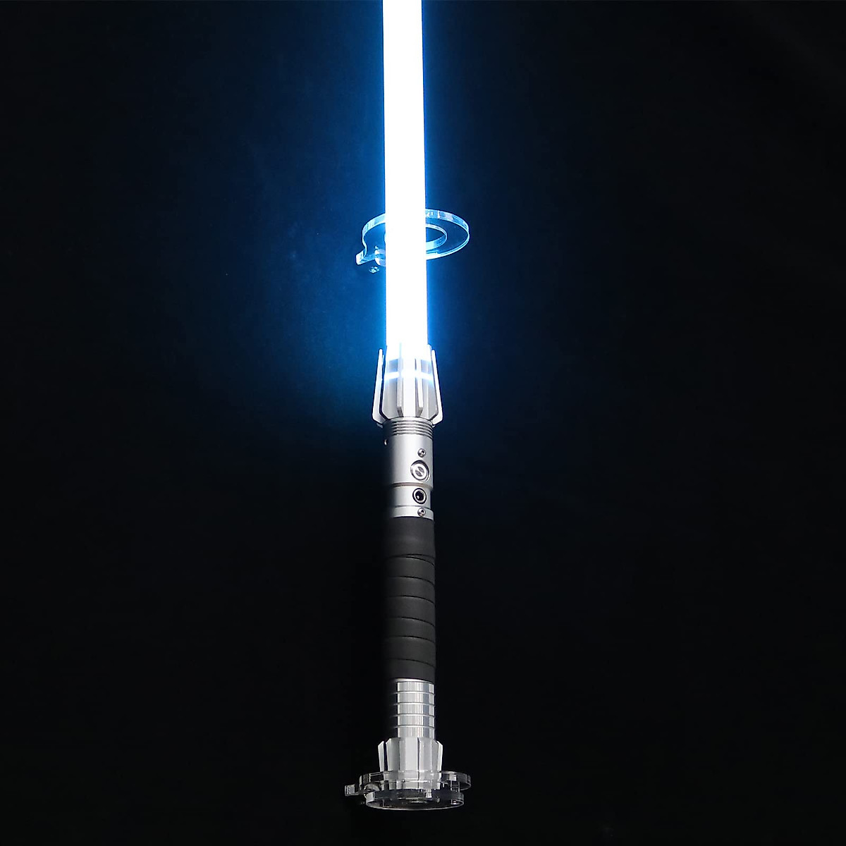 WANLIAN Lightsaber Wall Mount Vertical Lightsaber Holder Acrylic Lightsaber Display Stand for Display Lightsaber wall(clear,hold 1 lightsaber)