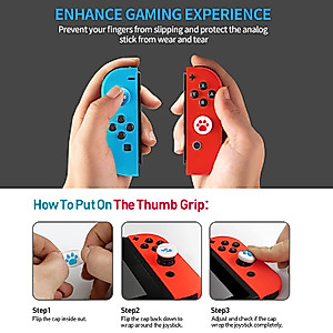 KOOWOD Wrist Strap for Switch Joycon – 1 Pair Lanyard Replacement Parts Accessories Caps for Joy Con Controller