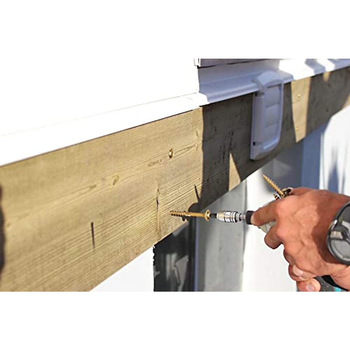 GRK 772691121370 Fasteners-96025 RSS-185 10 by 3-1/8-Inch Structural, 50 Screws per Package-772691121370, Gold, 50 Count