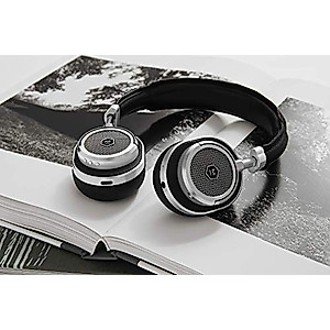 Master & Dynamic MW50+ Wireless Headphones Silver/Black (Renewed)