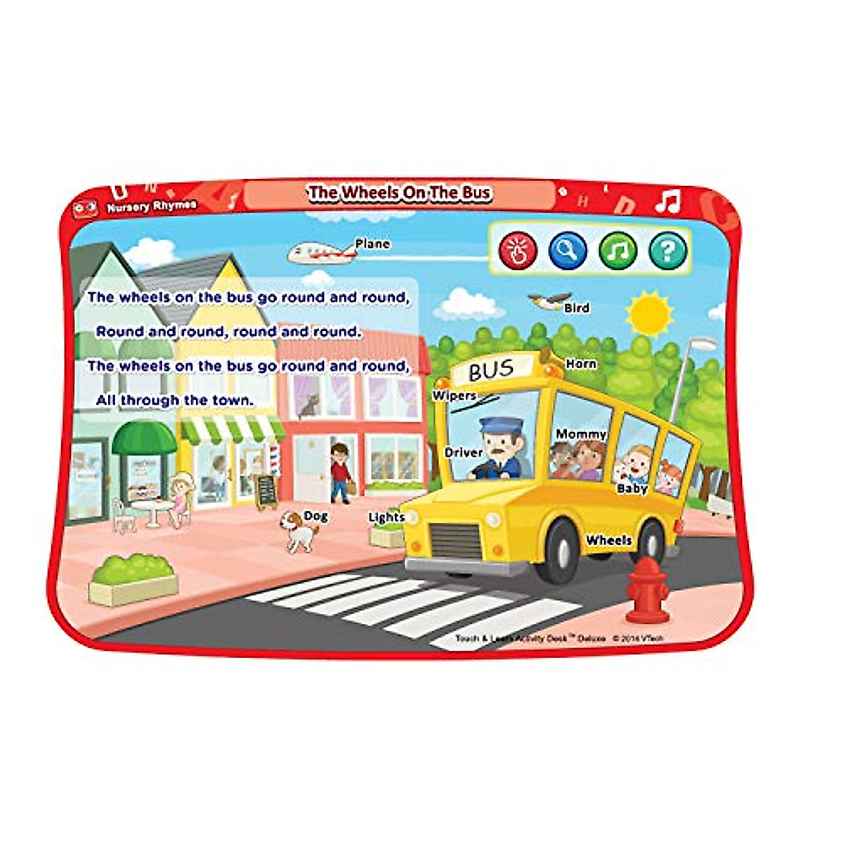 VTech Touch and Learn Activity Desk for 24 months to 48 months Deluxe Expansion Pack - Nursery Rhymes