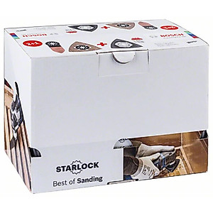 Bosch Professional 6-Piece Starlock Best of Sanding Set (Sanding Sheet for Wood & Mortar, Accessories for Multi-Cutters)