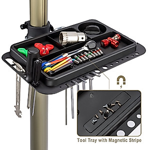 CXWXC Bike Repair Stand 88lbs- E Bike Stand for Maintenance Workstand - Ebike Repair Stand Shop Home Mechanics for Mountain Bike and Road Bike (Max. 88lbs)