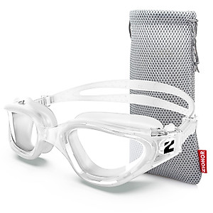 ZIONOR Swim Goggles, G1 SE Swimming Goggles Anti-fog for Adult Men Women
