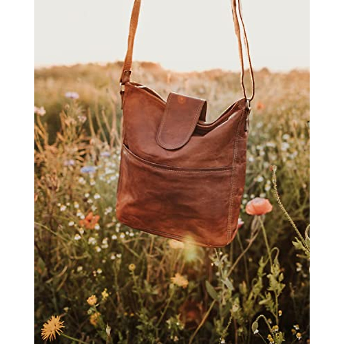 Gusti Shoulder Bag - Jacqueline Crossbody Bag Satchel Leather Handbag for Women Shopper