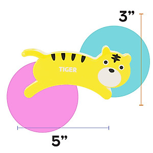 Boley Plastic Rainbow Stacking Block Toy Set - Baby Animal Building Shape Sorter Blocks - Great Educational Learning Toy for Kids, Children, Toddlers