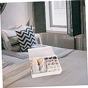 CAXUSD Underwear Storage Box Dresser Drawers Hanging Drawers for Closet Plastic Containers Storage Boxes with Lids Storage Bags for Clothes Cloth Socks Organizer Bra Organizer Panties