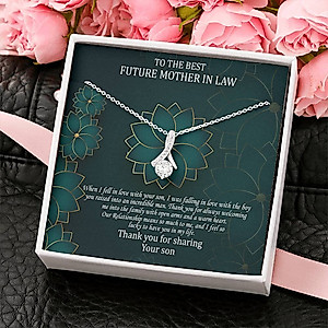 Mother in law gift - step mom bonus mom mother of the Groom - Mom gift from daughter - wedding gift - To my mother-in-law gift - Thank you for your son gift - Best mother in law gifts