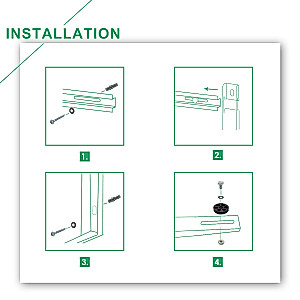 Forestchill Mini Split Wall Mounting Bracket with Cross Bar, Universal Fit Ductless Mini-Split Air Conditioner Heat Pump Systems, Support up to 330 lbs, 9000-18000 BTU Condenser