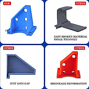 15PCS Upgrade Flooring Spacer, Laminate Wood Flooring Tools,Compatible w/Vinyl Plank, Hardwood & Floating Floor Installation etc,Hardwood Flooring w/1/4 & 1/3 Gap,Special Triangle Stay in Place