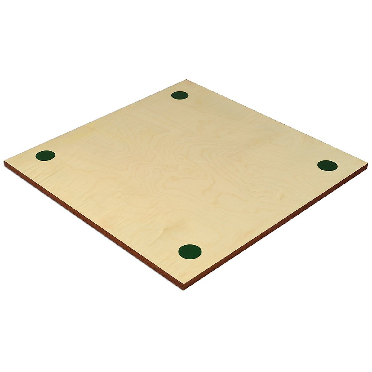 Wegiel Handmade Wooden 18.9 Inch Mahogany & Sycamore European Professional Tournament Chess Board