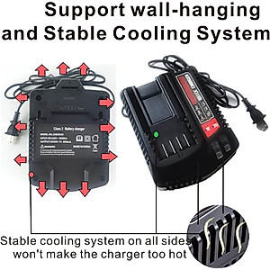 Replace of Craftsman V20 20V USB Battery Charger CMCB102 CMCB100 CMCB102 CMCB104 CMCB124 CMCB101, Compatible with Craftsman 20V Li-ion Battery CMCB100 CMCB101 CMCB102 CMCB201 CMCB202 CMCB203