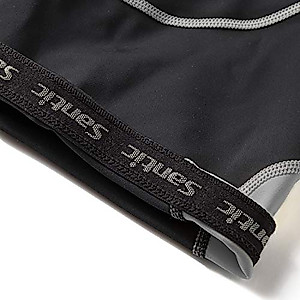 Santic Cycling Men's Shorts Biking Bicycle Bike Pants Half Pants 4D Coolmax Padded Grey L