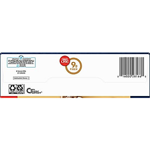 Fiber One Chewy Bars, Oats & Chocolate, Fiber Snacks, 14.1 oz, 10 ct