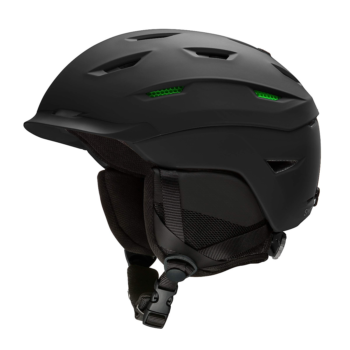Smith Optics Level Snow Helmet (Matte Black, X-Large 63-67cm)