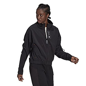 adidas Women's Tech Track Top Pb, Black, Medium