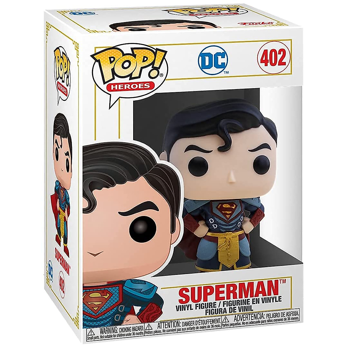 POP DC Comics: Imperial Palace - Superman Funko Vinyl Figure (Bundled with Compatible Box Protector Case)