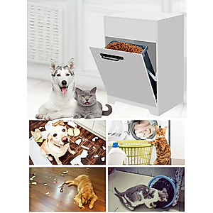 ZRD Tilt Out Trash Can Cabinet DIY Kit for Single Cabinet, Pet Proof Hidden Trash Can Cabinet Conversion Kit, Suitable for Kitchen, Bathroom, Living Room, and Dining Room