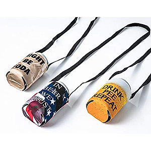 Beer Can Slim Coolie (Lanyard 3-Pack)