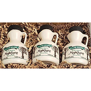 YEDD Syrup - 3.4 FL oz, 3 Count, US Grade A, Amber Color LLL