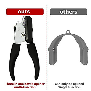 Can Opener Manual,Handheld Heavy Duty Can Opener Smooth Edge Comfortable Grip Safety Can Openers, Oversized Easy Turn Knob & Stainless Steel Sharp Blade,Ergonomic