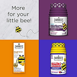 Zarbee's Kids 1mg Melatonin Chewable Tablet, Drug-Free & Effective Sleep Supplement, Easy to Take Natural Grape Flavor Tablets for Children Ages 3 and Up, 50 Count