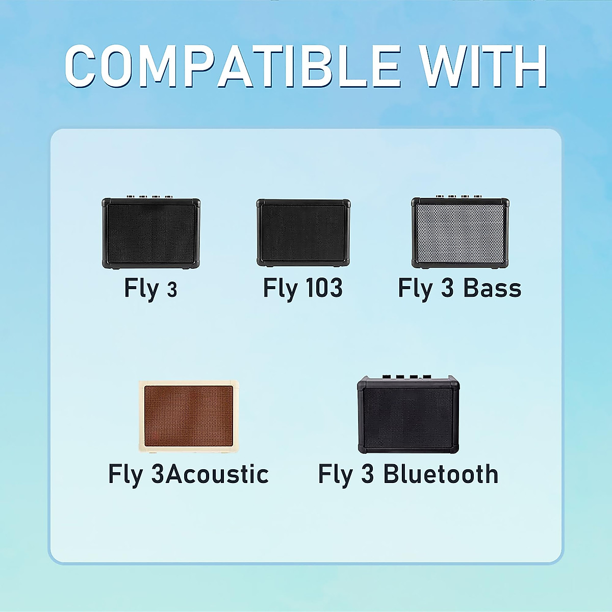 CJP-Geek 6.5V AC/DC Adapter Compatible with Blackstar Fly 3 Bass Amplifier Fly3 & Fly 103 Guitar Speaker PSU1FLY PSU-1 SW10-06501500-W Power Supply