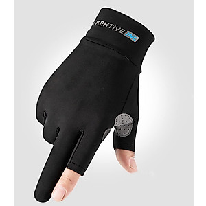 Driving Gloves for Men Women UPF 50+ UV Protection Thin Ice Silk Mesh Sport Gloves Quick-Dry Cooling Summer Outdoor Gloves Anti-Slip Elastic Cycling Gloves Unisex for Golf Hiking Driving Running