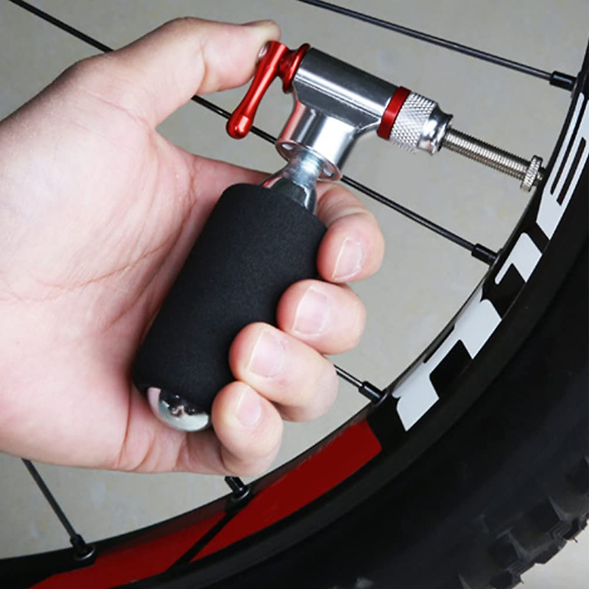 BESPORTBLE 6pcs Co2 Cylinder Set Professional Cycle Pump Cover Bike Inflators Cover High Pressure Pump Cover Cycling Pump Cover Convenient Tire Pump Cover Convenient Bike Pump Cover Air Pump