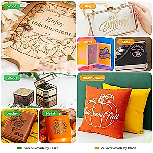 xTool M1 5w Compact 3-in-1 Laser Engraver & Die Cutting Machine with Material Box, Higher Accuracy & Smarter 16MP Auto-Focus, Create Christmas DIY Wood/Metal/Paper/Acrylic/Iron-on/Vinyl, Home Decor