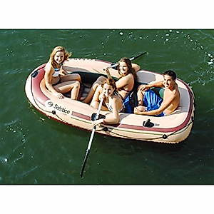 Solstice Voyager Inflatable Boat - 6-Person