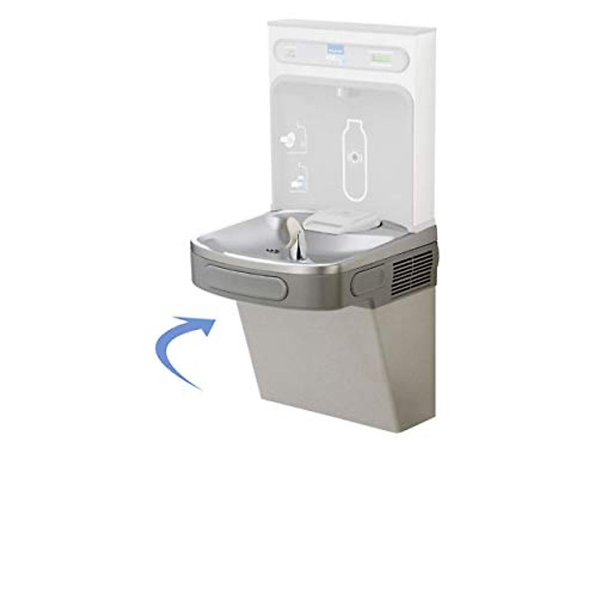 Elkay LZS8WSL Drinking Fountain Light Gray Granite