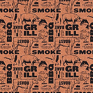 Traeger Grills BAC427 Butcher Paper ,Pink