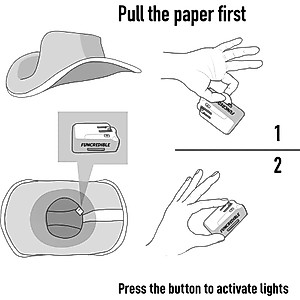 Funcredible Green Cowboy Hat and Glasses - Green Sparkly Holographic Cowboy Hat for Women - Cowgirl Costume Accessories - Space Cowgirl Costume