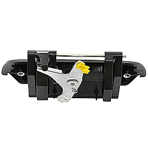 Tailgate Door Handle, Exterior Rear Textured, Compatible with 1995 1996 1997 1998 1999 2000 2001 2002 2003 2004 Toyota Tacoma Pickup Replace# 6909035010 TO1915102 Tail gate Outside Liftgate Lock Latch