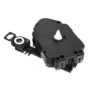 U-K Black Quartz Clock Pendulum Movement Mechanism Motor& Fittings DIY Drive Unit Convenient and Clever, 5.5x11cm