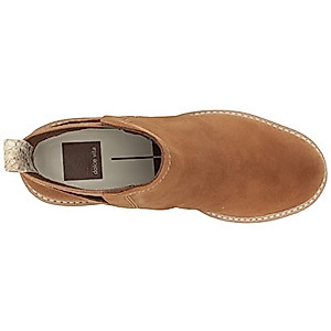 Dolce Vita Women's Huey Fashion Boot, Brown Suede H2O, 7.5