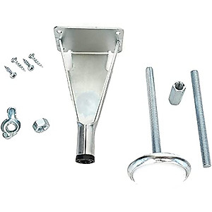 Platform Bed Center Slat Support Leg by Choice Parts|Modern & Extra Durable Steel Furniture Foot w/ Adjustable Height|Ultimate Frame Support System for Wooden Slats and Mattresses|No Scratch Glide (3)