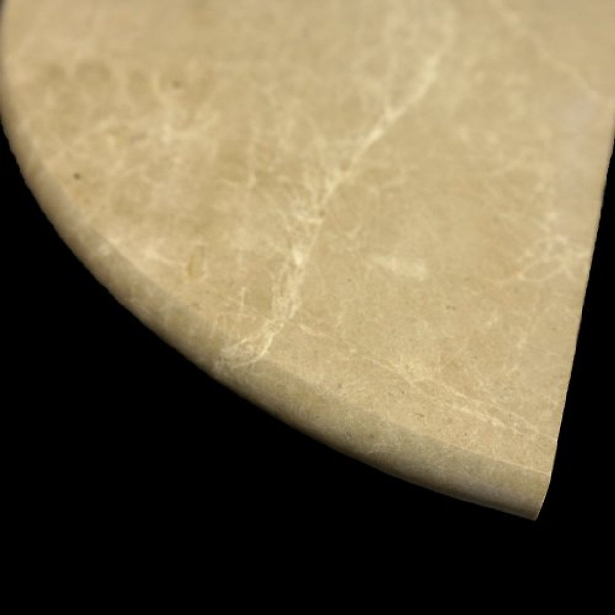 Light Emperador Marble Both Side Polished Bathroom Corner Shelf 9''x9''