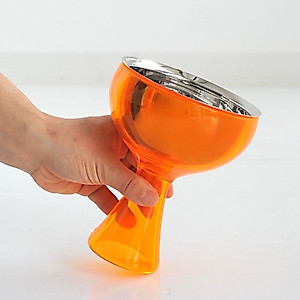 Alessi Big Love Ice Cream Bowl and Spoon, One size, Orange