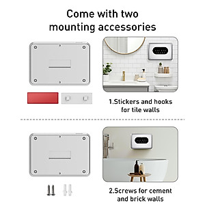 Portable Ozone Machine Generation for Water and Air, with Dual Outlets, Negative Ion and Timer，Silver