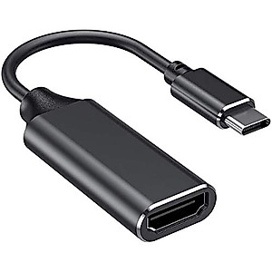 RayCue USB C to HDMI Adapter 4K, USB Type-C to HDMI Adapter [Thunderbolt 3/4 Compatible] with iPhone 15 Pro/Max, MacBook Pro/Air 2023, iPad Pro, iMac, S23, XPS, Surface and More