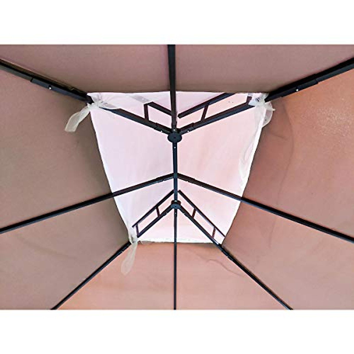 Garden Winds Replacement Canopy Top Cover for Casual Way Awning 10x12 Gazebo - RipLock 350