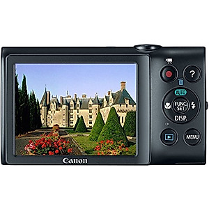 Canon PowerShot A2400 IS 16.0 MP Digital Camera with 5x Optical Image Stabilized Zoom 28mm Wide-Angle Lens with 720p Full HD Video Recording and 2.7-Inch Touch Panel LCD (Black)