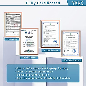 YXKC B31N1535 Laptop Battery for Asus ZenBook UX310 UX310UA UX310UQ UX410UA UX310UA-1A 1C, UX310UA-FB035T FB038T FB097T FC062T FC073T FC075T FC088T FC106R 0B200-02020000 Series, 11.4V 48Wh
