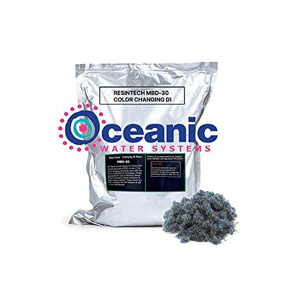 Resintech MBD-30 Nuclear Grade Mixed Bed DI Resin, 5LB