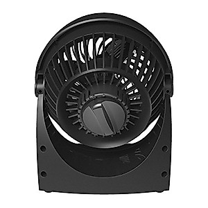 Vornado 460 Small Whole Room Air Circulator Fan with 3 Speeds, Black & 133 Compact Air Circulator Fan
