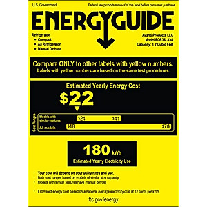 Avanti PDR36L34G Cooler Portable Refrigerator and Freezer with 36 Liter Capacity, Adjustable Zone Separation, Easy-Pull Rolling Design, LED Lights, AC/DC, 36-Liter, Grey