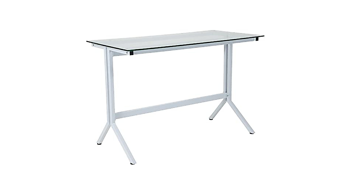 Stylish Winfield Glass Computer Desk by Flash Furniture